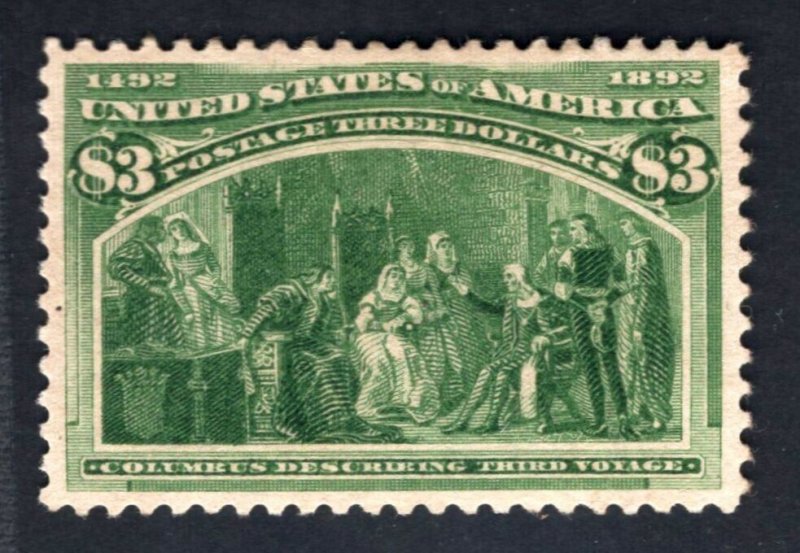 SCOTT #243 - MINT - XF-85 - OG, LH w/PSE & PF Certs - Undergraded! (LB ...