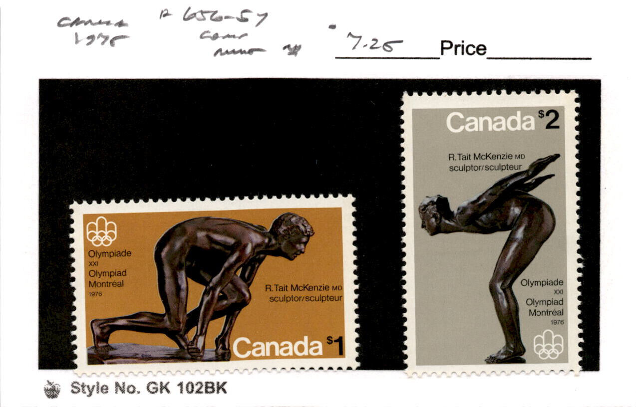 Canada, Postage Stamp, #656-657 Mint NH, 1975 Olympics (AB) | Canada ...