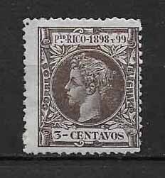 Puerto Rico Stamp MOG 1898,99- 3 Centavos #FF 2 | Europe - Spain ...