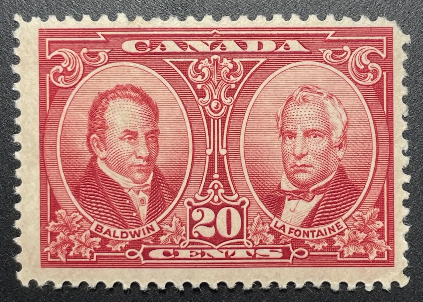 Canada, Scott 148, Mint NH, Tiny thin LLC rear(pic), F-VF | Canada ...