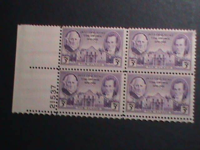 United States-1936-Sc#776 Centenary of Texas-Mnh Plate Block Very Fine ...