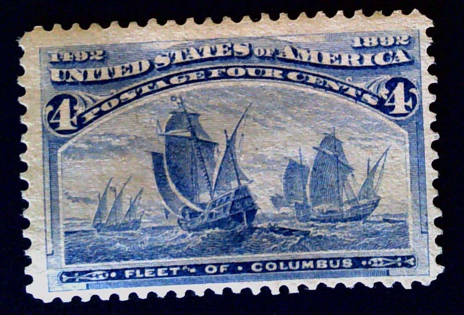 Scott #233 - F/VF - 4c Ultramarine - Columbian Expo - NG - 1893 ...