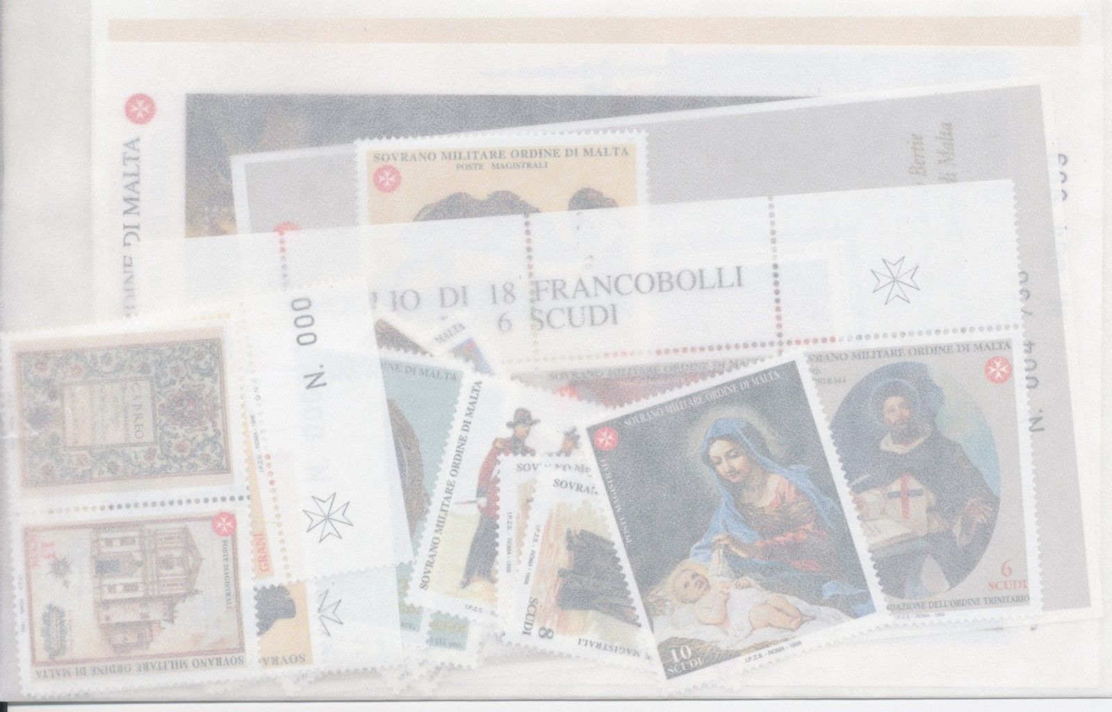1998 Smom, Full Vintage, New Stamps, 25 Values + 3 Sheets - MNH ...