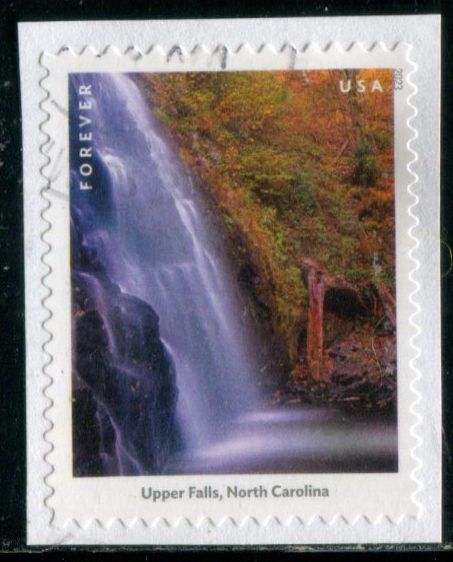 5800l US (63c) Waterfalls - Upper Falls SA, used on paper | United ...