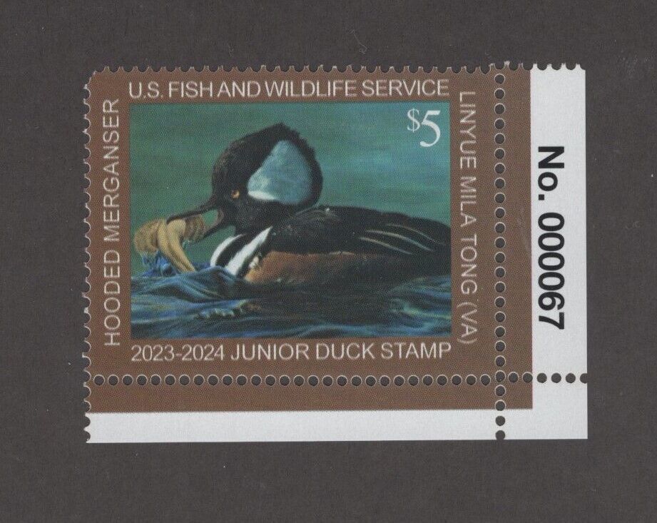 JDS31 - Junior Federal Duck Stamp. Plate Number Single. MNH. OG. #02 ...