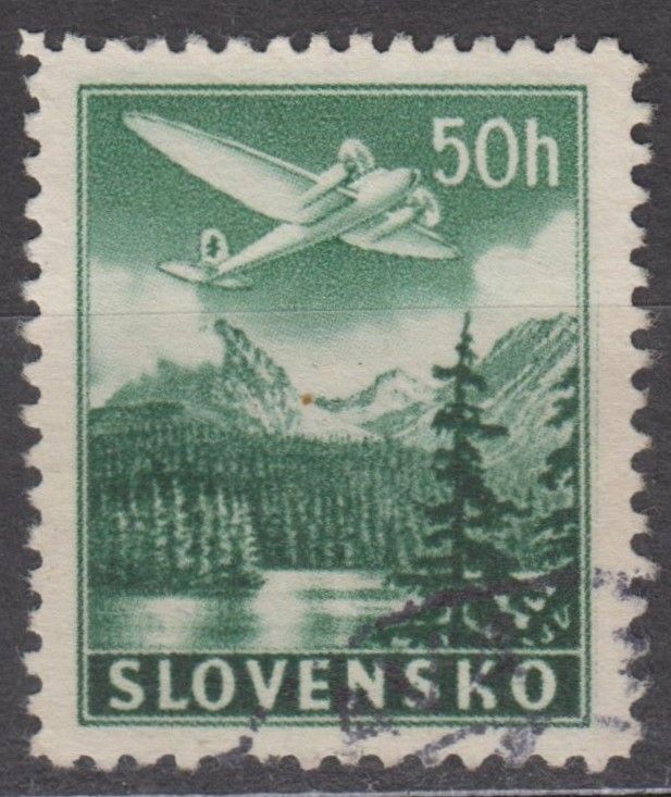 Slovakia Scott #C2 1939 Used | Europe - Slovakia, Air Mail Stamp / HipStamp