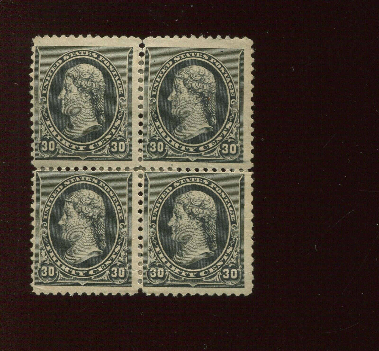 228 Jefferson Mint Block of 4 Stamps ( By 708) | United States, General ...