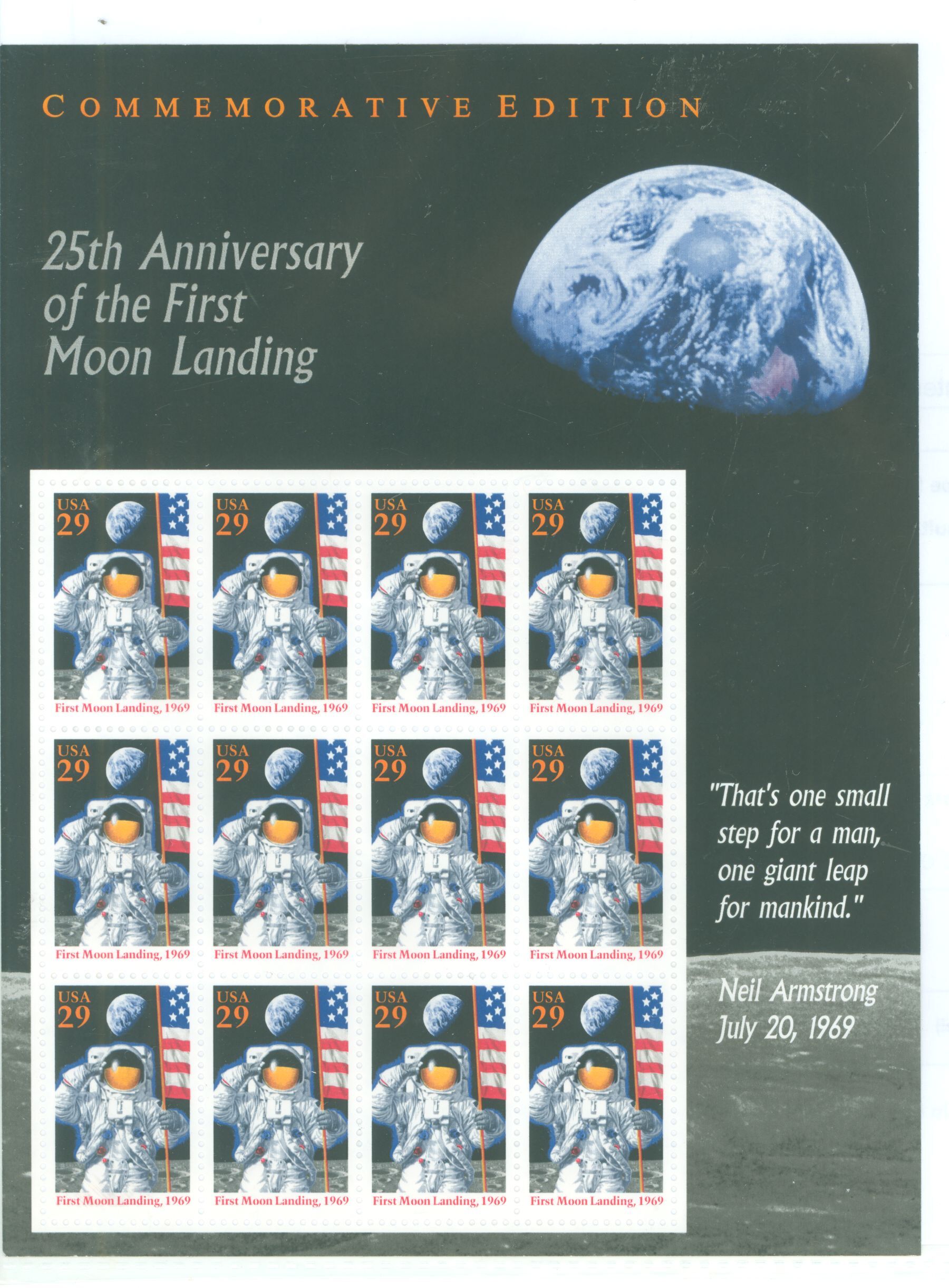 United States #2841 Mint (NH) Souvenir Sheet | United States, Stamp ...