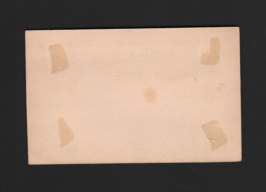 Newfoundland Postal Stationery Green Post Card One Cent Unused / HipStamp