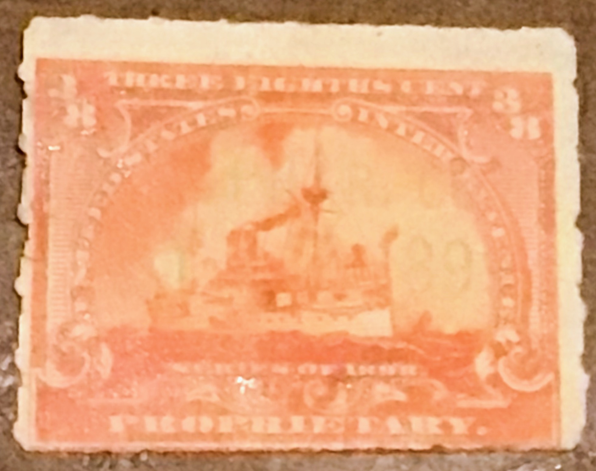 US RB22 used F | United States, Revenues - Proprietary Stamp / HipStamp