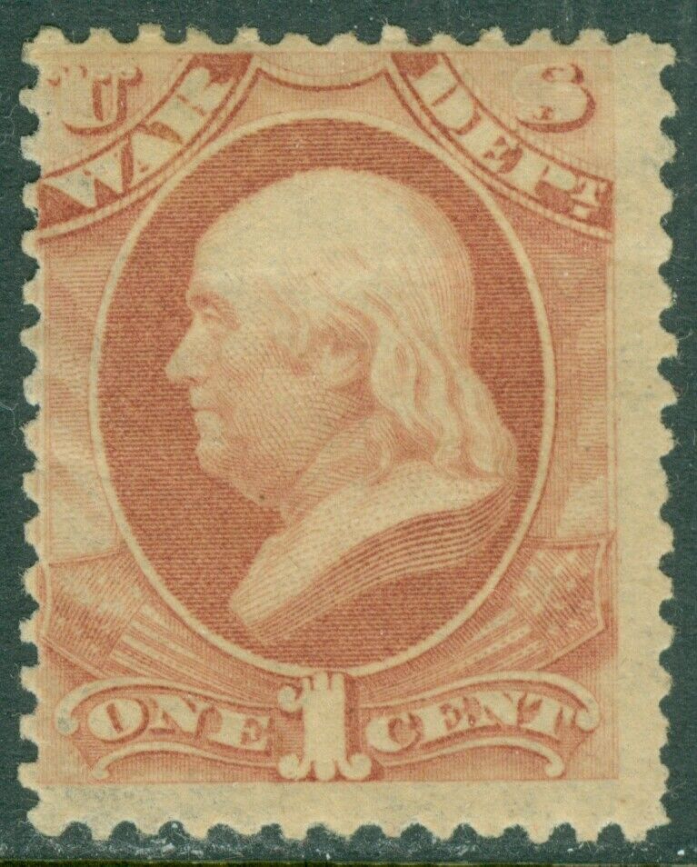 USA 1873 Scott #O83 Mint Original Gum Hinge Remnant. Catalog $240 ...