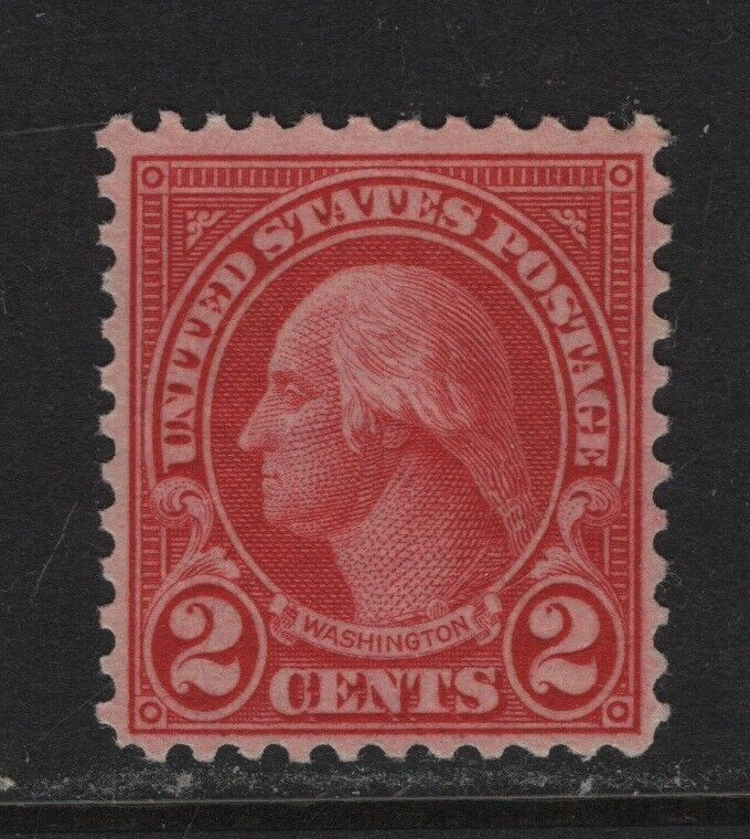 595 VF original gum mint never hinged with nice color ! see pic ...