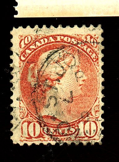 Canada 40 Used FVF Cat $90 | Canada, General Issue Stamp / HipStamp