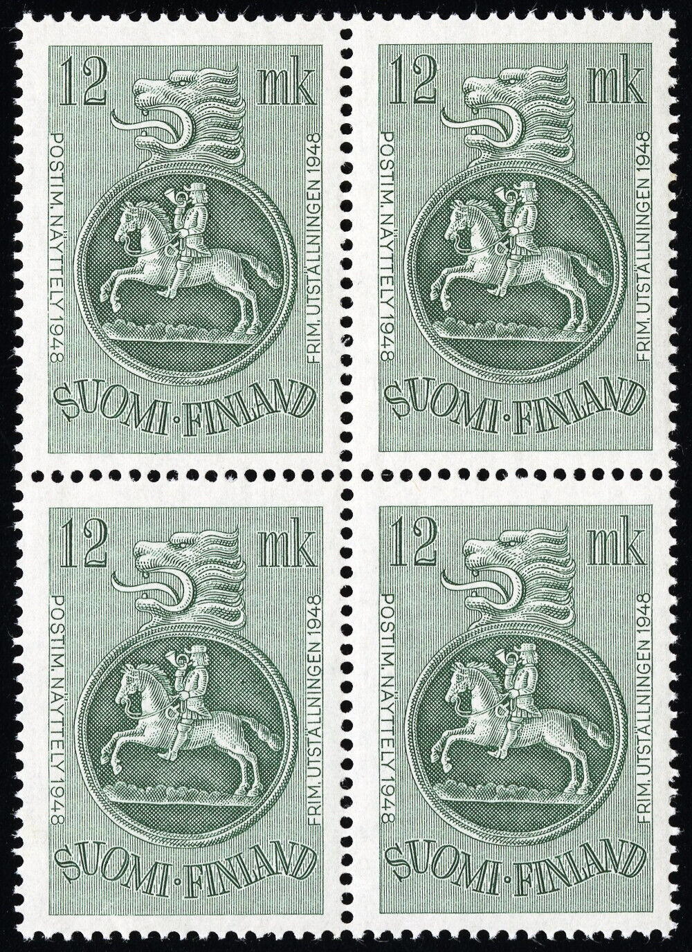 Finland Stamps # 279 MNH XF Block Of 4 Scott Value $36.00 | Europe ...