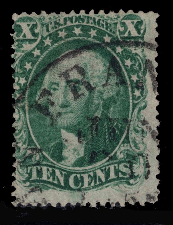 US Stamps #31 Used Sound CAT. $1,100 LOT #85736** | United States ...