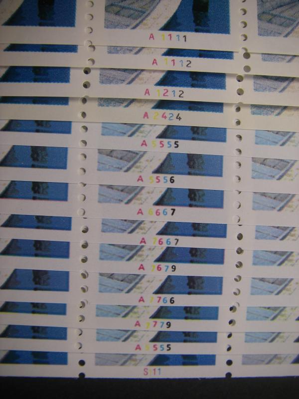Scott 2529, a, b, C, 19c Fishing Boat, 13 PNC5s, MNH COMPLETE Set, CV ...