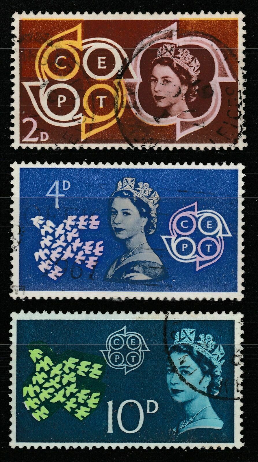 1961 GB Great Britain Very Fine Used Set A5627- | Great Britain, Stamp ...