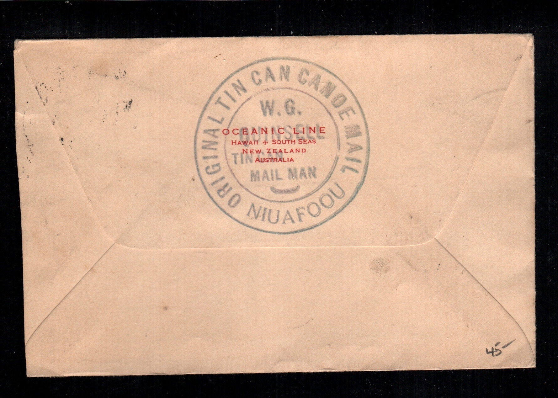 Tonga tin can mail cover 34 56 | Australia & Oceania - Tonga, Stamp ...