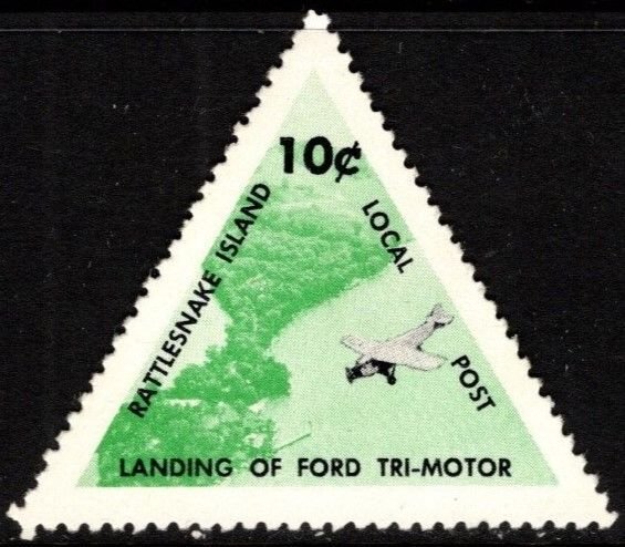 1967 US Rattlesnake Island Local Post 2nd Issue Perfs & Imperfs ...