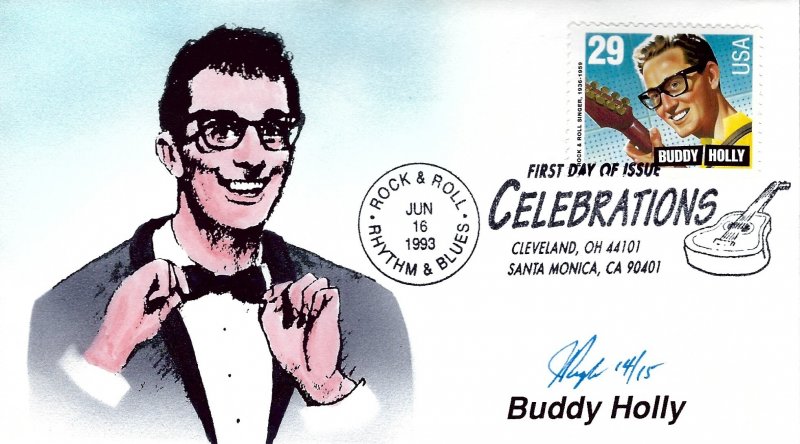 Rare Pugh Designed/Painted Buddy Holly Rock & Roll...14 of Only 15 ...