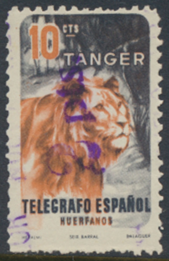 Spanish Tanger Animal Charity Label Telegraph see details scans ...