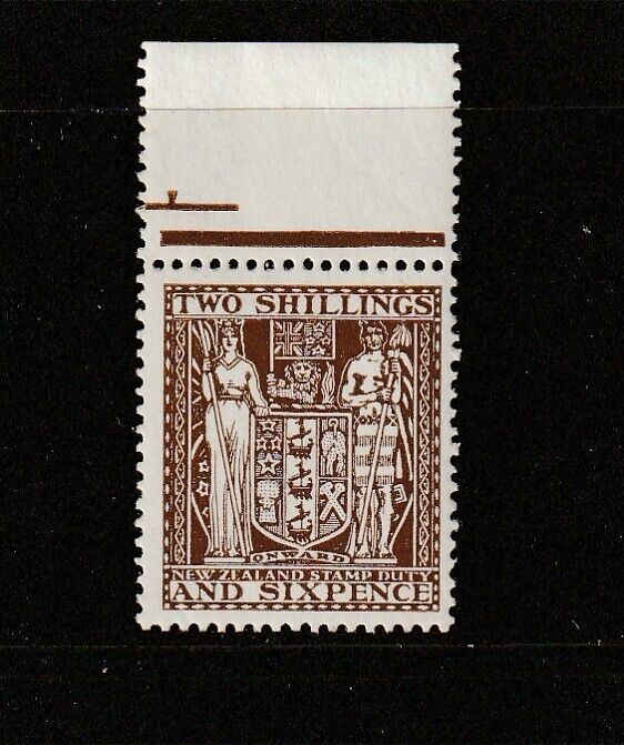New Zealand 1931/40 2/6 Deep Brown UM/MNH Marginal SG F147 | Australia ...