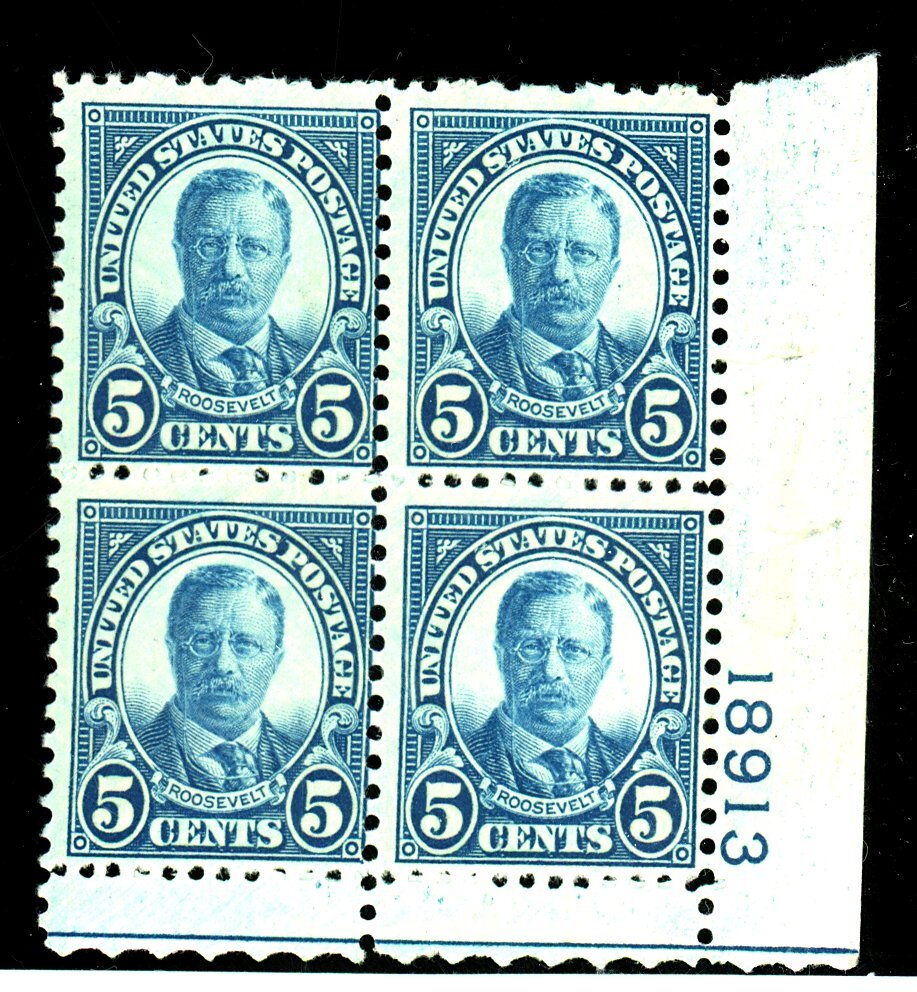 637 Mint PL Block Fine of LG Cat $13 | United States, General Issue ...