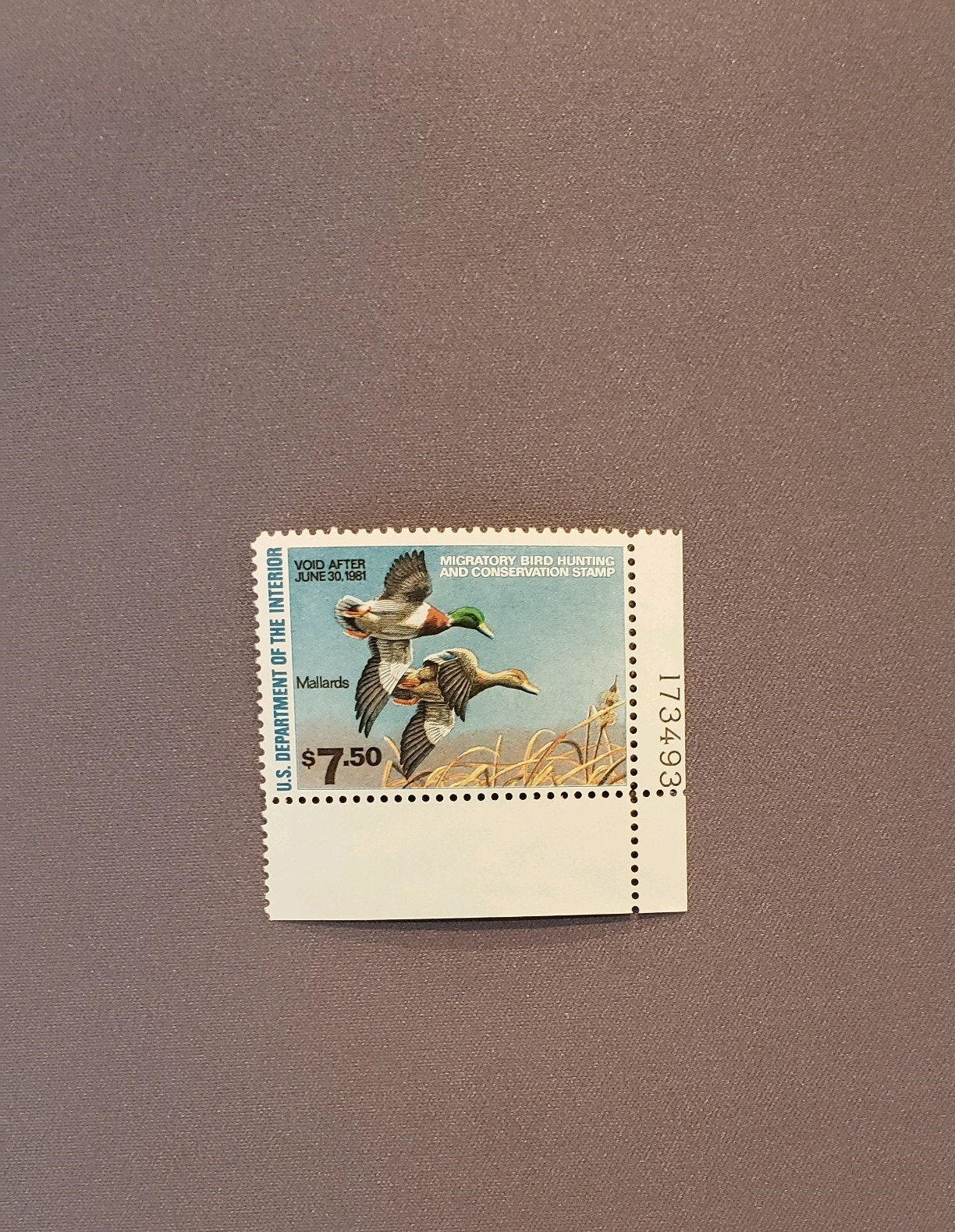 RW47, Mallards, Mint OGNH, w/Plate #, CV $30.00 | United States, Duck ...