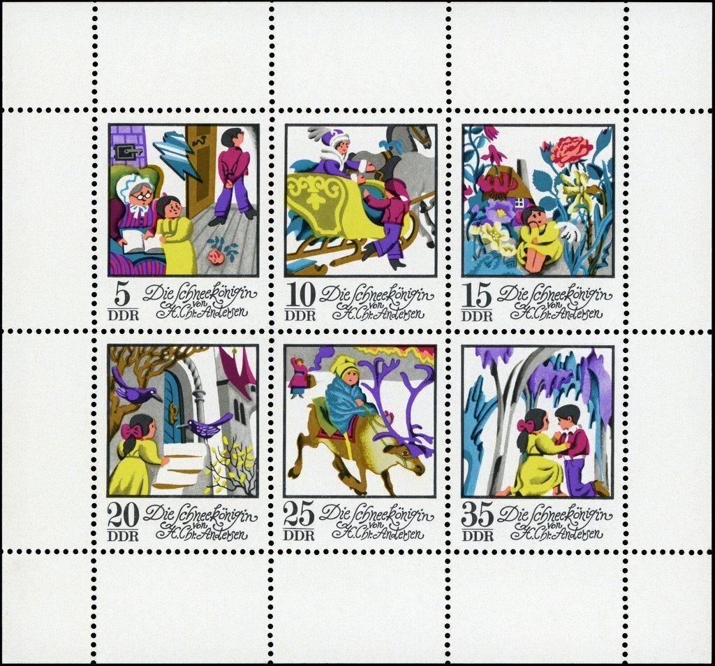 DDR 1972,Sc#1422a MNH, Fairy tales, m/s | Europe - Germany & Colonies ...