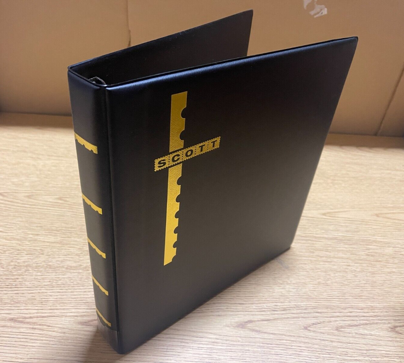 Scott Postage Stamp Large Mint Sheet Binder 3-Ring Album - Black Item # ...