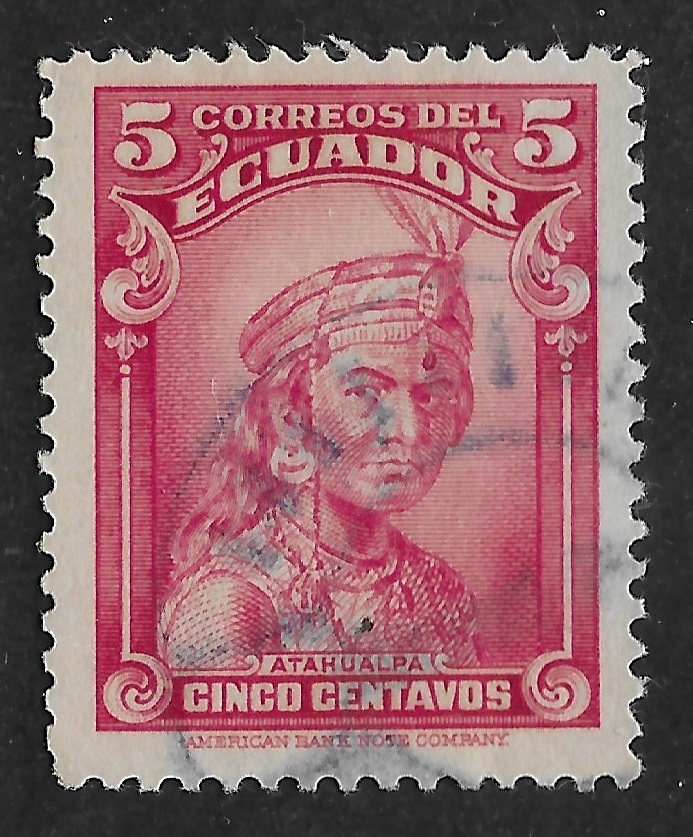 Ecuador #362 5c Atahualpa, The Last Inca | Central & South America ...