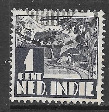 Netherlands Indies 200: 1c Rice Field, used, F-VF | Europe ...