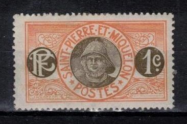 St. Pierre & Miquelon - Scott 79 MH (SP) | Europe - St. Pierre and ...