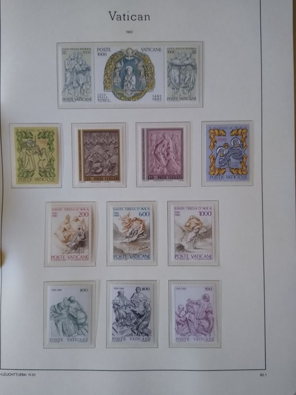 collection in album Vatican City to 1982 EU: CV $3445 | Europe ...