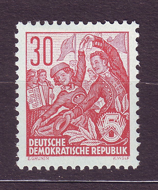 J23561 JLstamps 1953-4 germany DDR part of set mh #198 | Worldwide ...