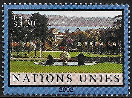 UN, Geneva #385 MNH Stamp - Palais des Nations | Worldwide - United ...