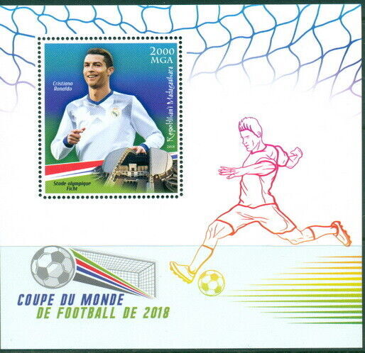 2018 World Cup Football 2018 #9 Cristiano Ronaldo fisht olympic stadium ...