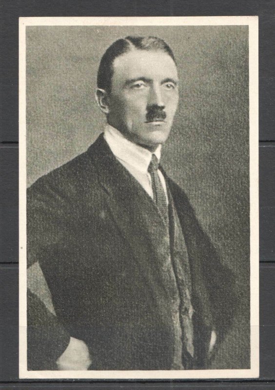 H0836 DEUTSCHES REICH HITLER PORTRAIT WWII RARE PHOTOGRAPHS CIGARETTE ...