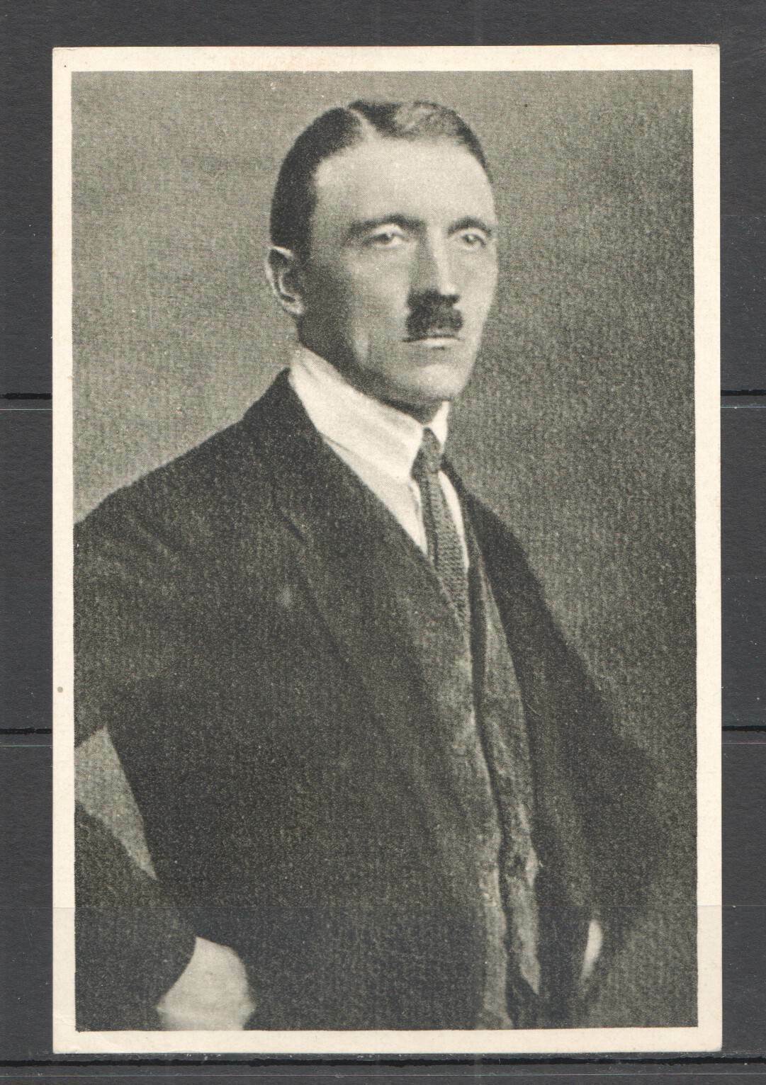 H0836 DEUTSCHES REICH HITLER PORTRAIT WWII RARE PHOTOGRAPHS CIGARETTE ...