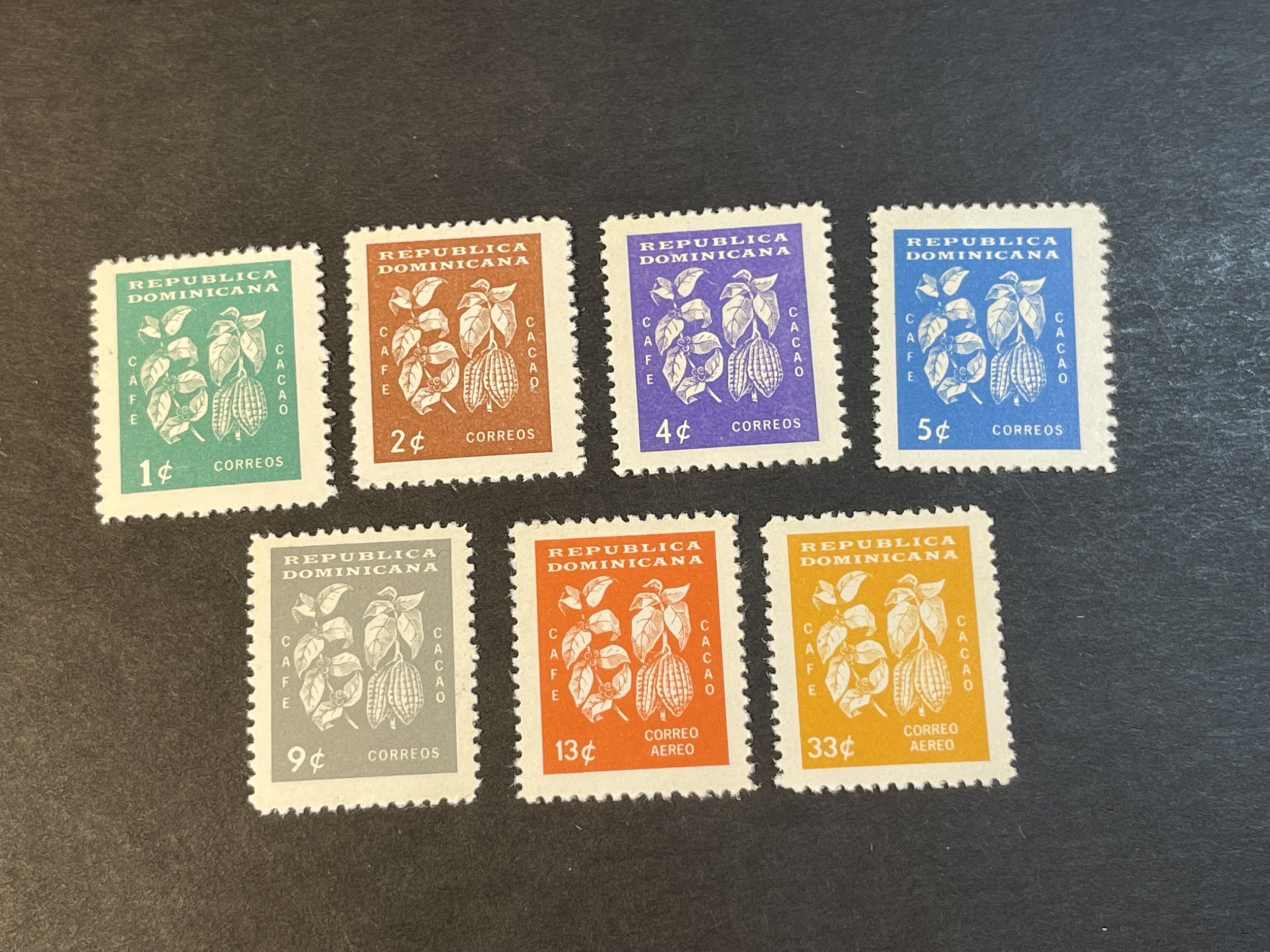 Dominican Republic # 553-557--Mint/Nh--Complete SET With Air-Mails ...