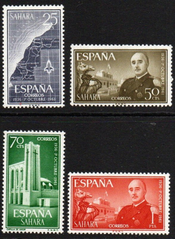 Spanish Sahara Sc #114-117 Mint Hinged | Europe - Spain & Colonies ...