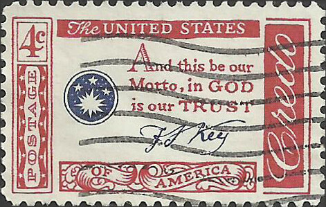 # 1142 Used Francis Scott KEY Quotation | United States, General Issue ...