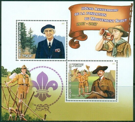 2017 MS 110th Anniversary Scout movement olave robert baden powell ...