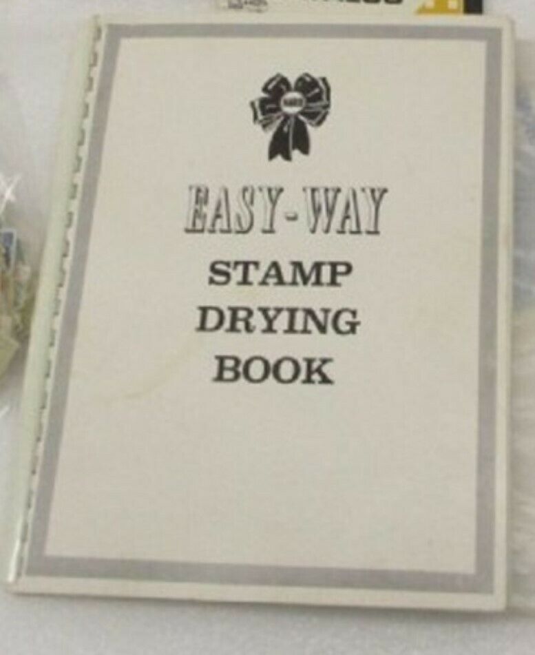 Large Stamp Drying Book EASY WAY - GREAT FOR DRYING SOAKED STAMPS ...