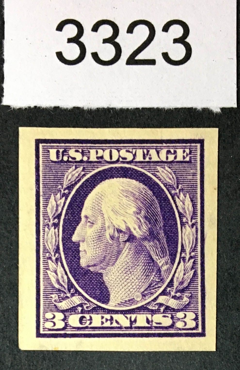 US Stamps # 345 Mint OG LH XF CAT. $14 LOT #3323 | United States ...