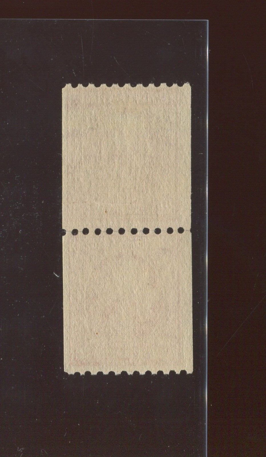 449 Washington Unused Coil Line Pair of 2 Stamps with APS Cert (Bz 984 ...