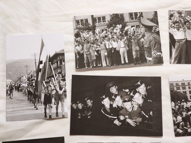 Nazi Germany Hitler Youth HJ DJ BDM Japanese visit Japan Third Reich ...