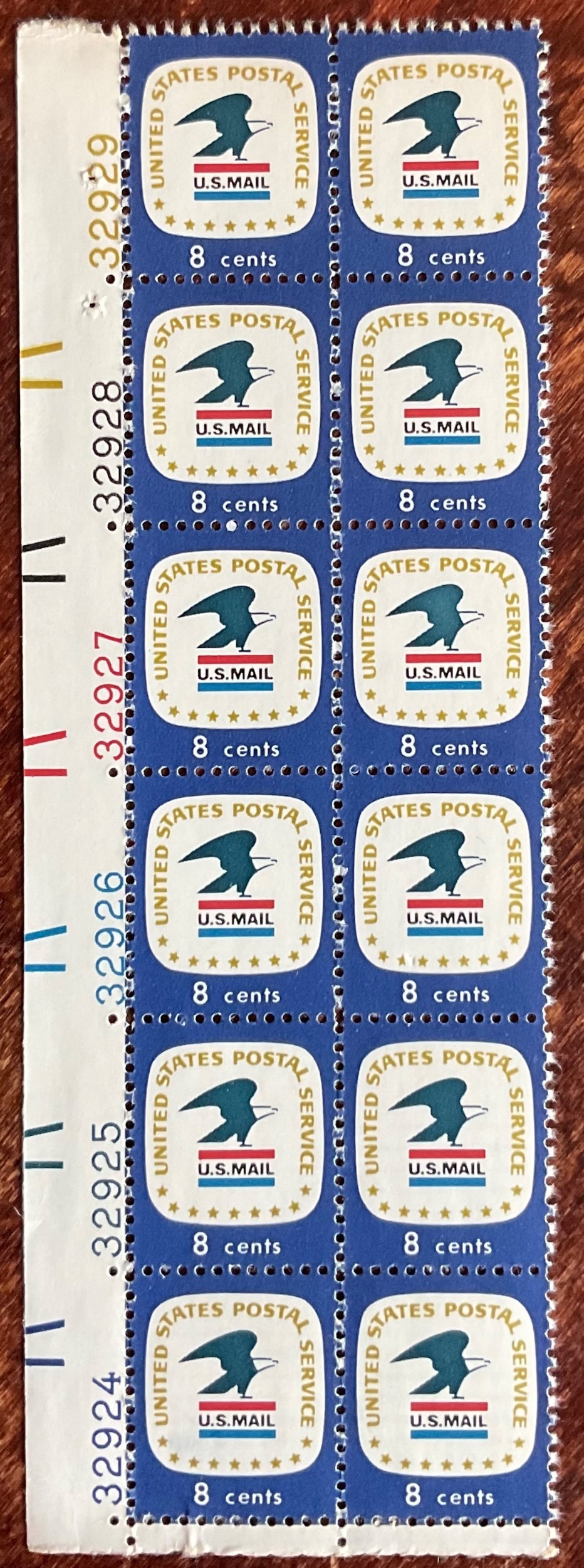 US #1396 MNH LL Plate Block of 12 USPS Emblem SCV $2.50 L23 | United ...