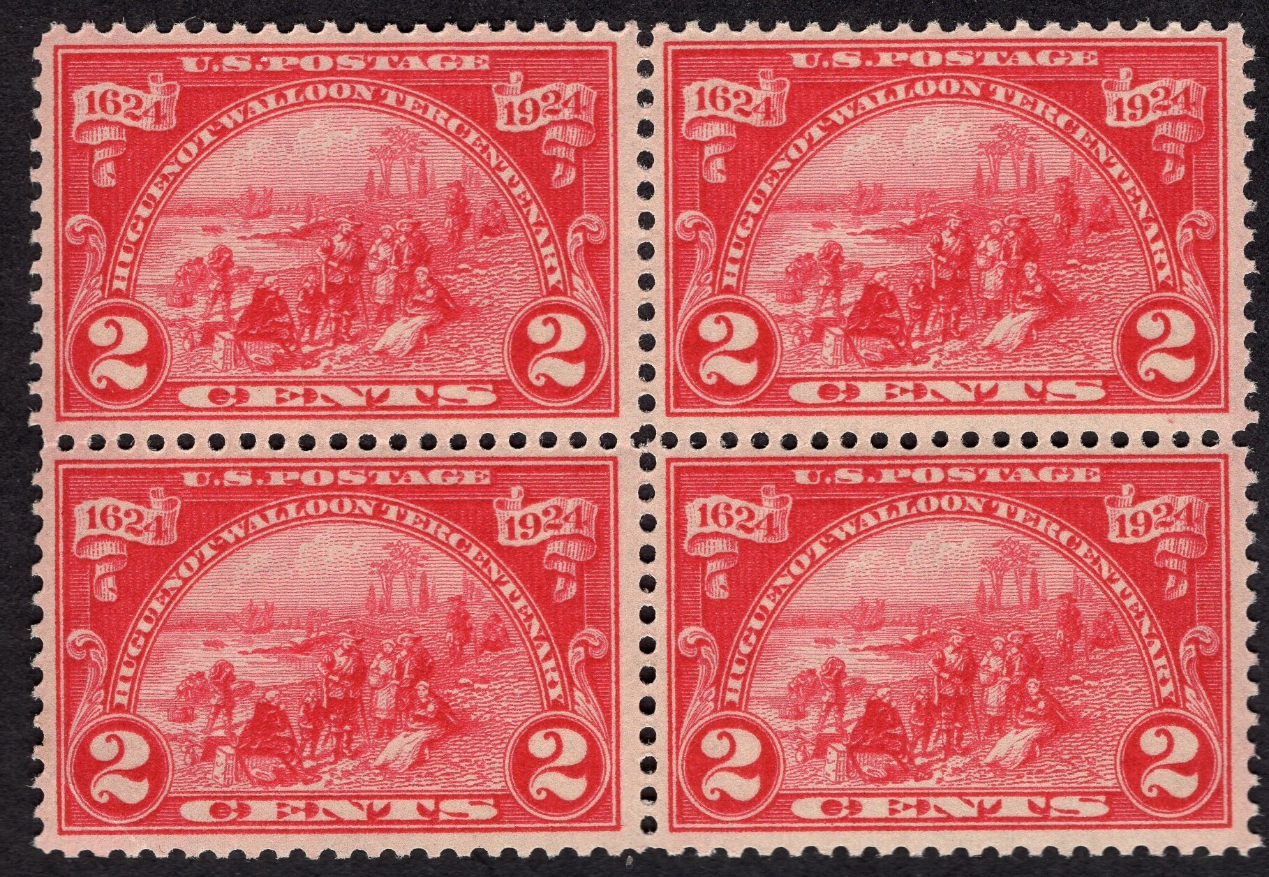 SC #615 F/VF, Original Gum, Never Hinged. Block of 4 Cat: $28.00 ...