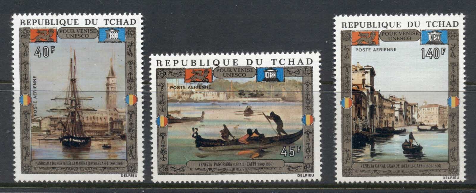 Chad 1972 UNESCO Campaign to save Monuments of Venice MUH | Africa ...